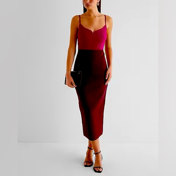 Express | Dresses | A Flattering Dress That Promises To Smooth And ...